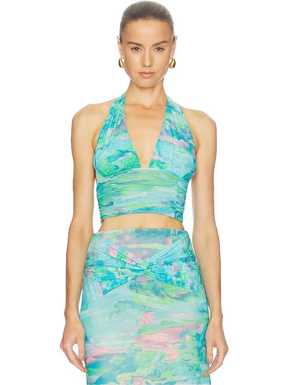 AFRM AFRM Gabriella Halterneck Top